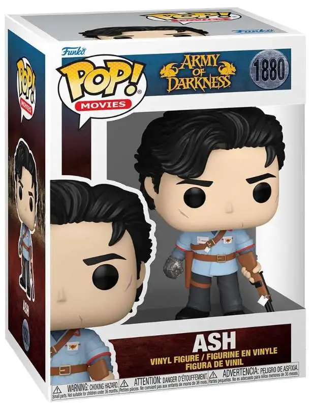 Funko Army of Darkness POP Movies Ash Vinyl Figure 1880 With Broomstick ...