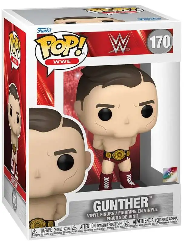 Funko WWE Wrestling POP WWE Gunther Vinyl Figure 170 - ToyWiz