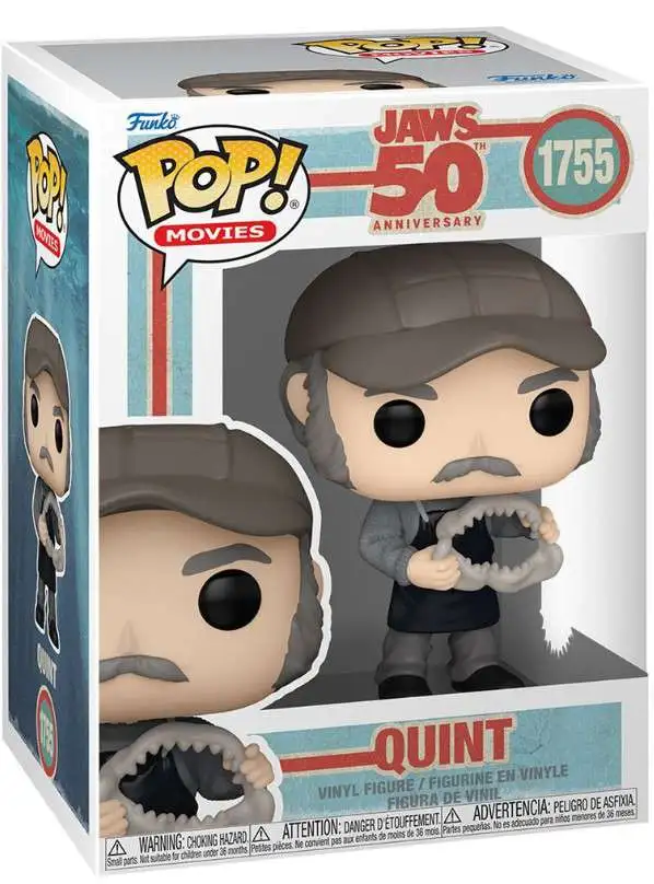 Funko Jaws POP Movies Quint Vinyl Figure 1755 - ToyWiz