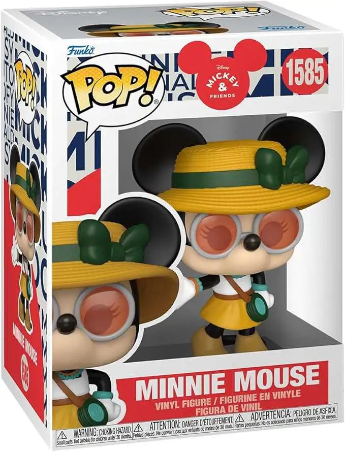 Funko Disney Mickey Mouse POP Disney Minnie Mouse Vinyl Figure 1585 ...