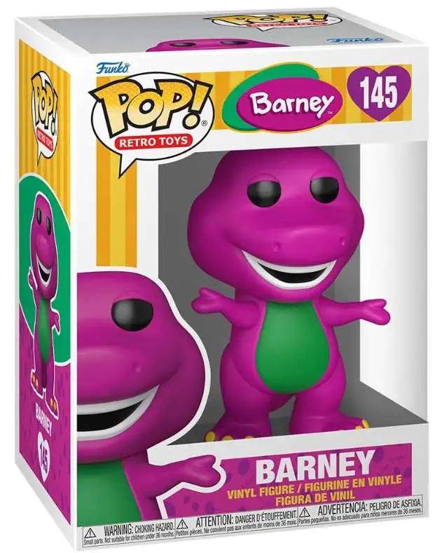 Funko Barney Friends POP Animation Barney Vinyl Figure 145 - ToyWiz