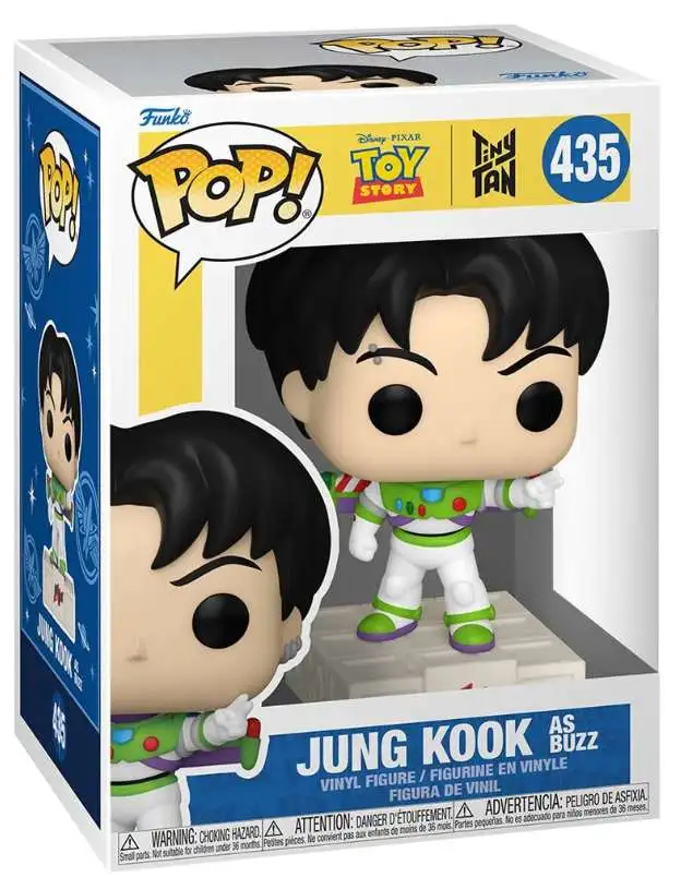Funko BTS Toy Story x TinyTAN POP Rocks Jungkook as Buzz Vinyl Figure 435 - ToyWiz