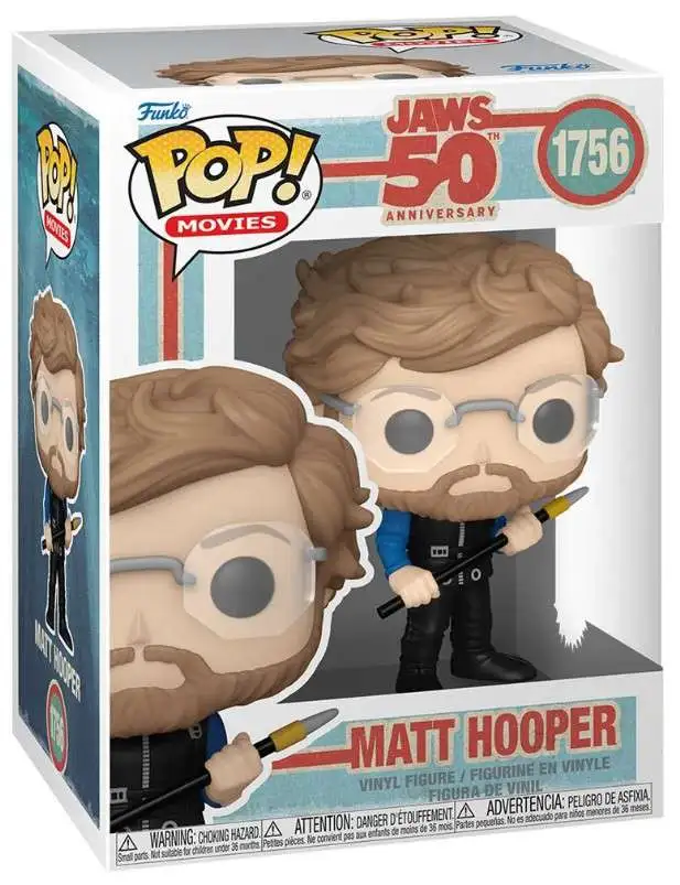 Funko Jaws POP Movies Matt Hooper Vinyl Figure 1756 - ToyWiz