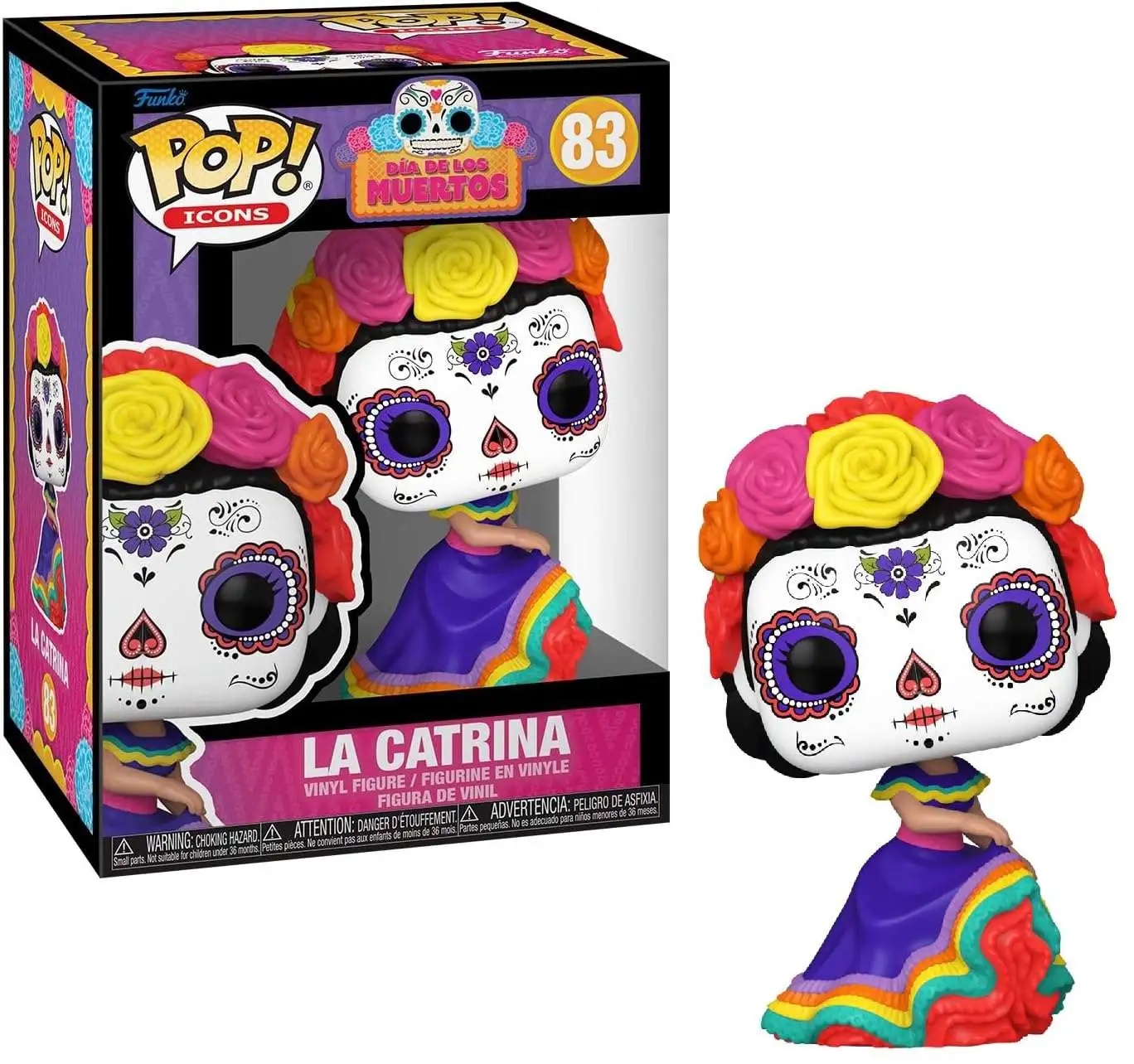 Funko Dia De Los Muertos POP Icons La Catrina Vinyl Figure 83 - ToyWiz