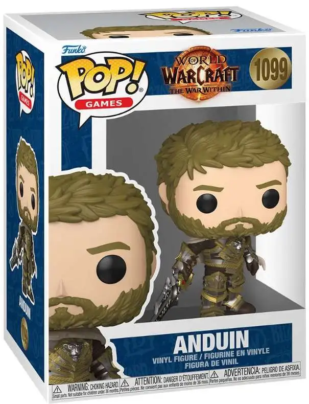 Funko World of Warcraft POP Games Anduin Vinyl Figure 1099 - ToyWiz
