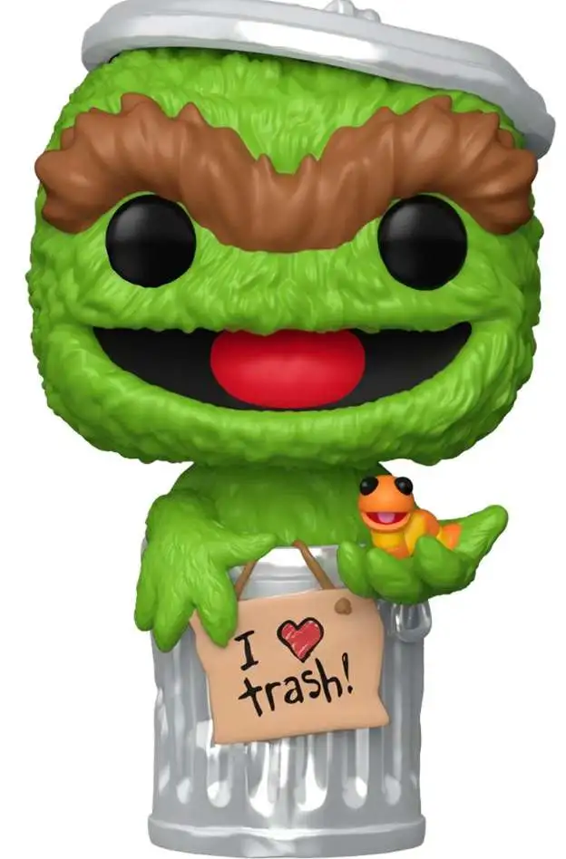 Funko Sesame Street POP Television Oscar the Grouch Vinyl Figure 1793 ...