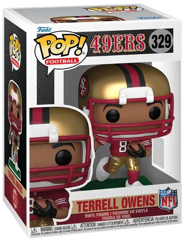 Funko NFL San Francisco 49ers POP NFL Legends Terrell Owens Vinyl ...