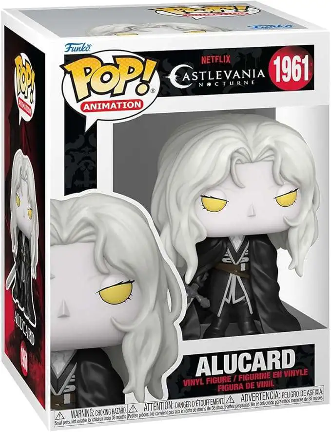 Funko Castlevania Nocturne POP Animation Alucard Vinyl Figure 1961 - ToyWiz