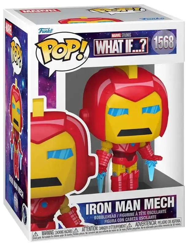 Funko Marvel What If POP Marvel Iron Man Mech Vinyl Figure 1568 - ToyWiz