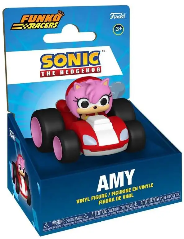 Funko Sonic the Hedgehog Funko Racers Amy Rose Vinyl Figure Racer - ToyWiz