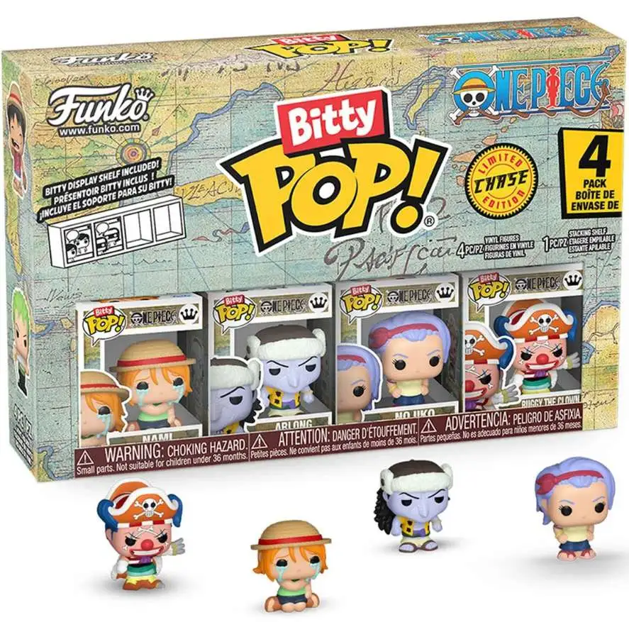 Funko One Piece Bitty POP Nami Vinyl Mini Figure 4-Pack - ToyWiz
