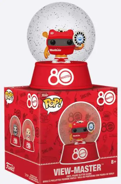 Funko Mattel Retro Toys View-Master Mini Glitter Globe - ToyWiz