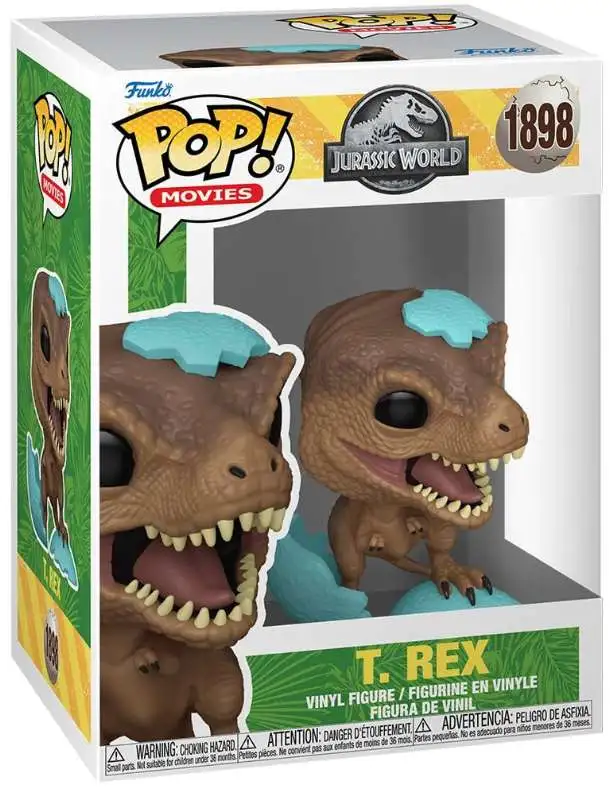Funko Jurassic Park Spring POP Movies T-Rex Vinyl Figure 1898 - ToyWiz