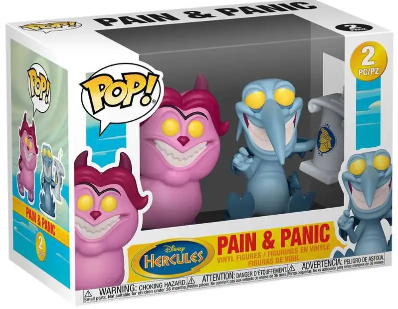 Funko Disney Hercules POP Disney Panic Pain Vinyl Figure 2-Pack - ToyWiz