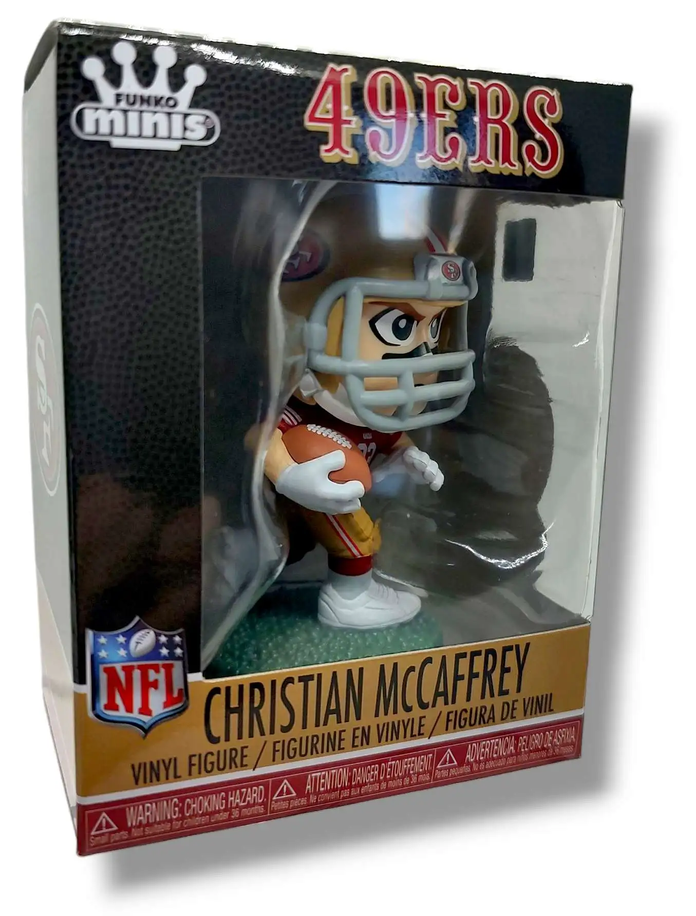 Funko NFL San Francisco 49ers Minis Christian McCaffrey Vinyl Figure ...