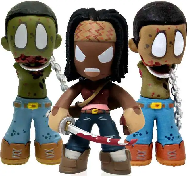 Funko The Walking Dead Mystery Minis Series 2 Michonne Pet Zombies ...