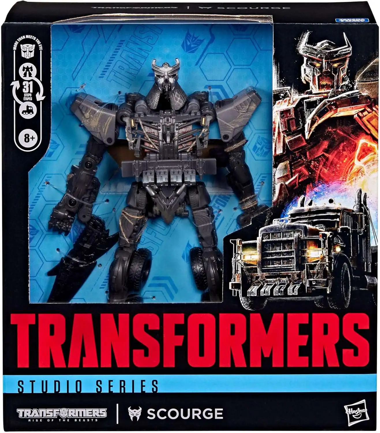 Transformers Rise of the Beasts Studio Series Scourge Leader Action ...
