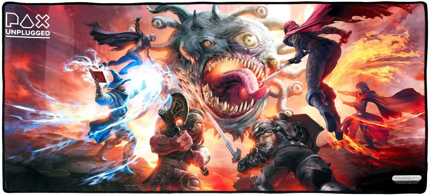 Gamermats Trading Card Game Card Supplies Beholder PAX Unplugged 2021 ...