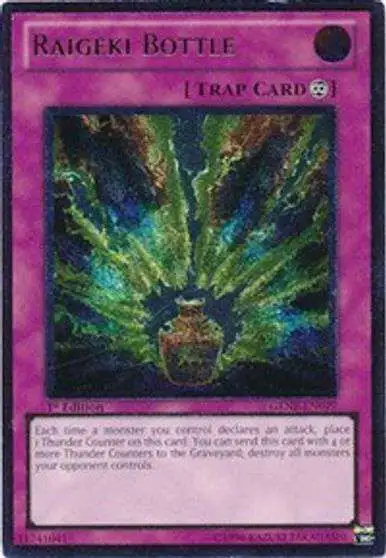 YuGiOh Trading Card Game Generation Force Single Card Ultimate Rare Raigeki Bottle GENF-EN079 ...