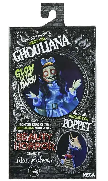 NECA The Beauty of Horror Ghouliana Poppet Her Undead Dog 8 Clothed ...