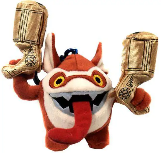Skylanders Giants Trigger Happy 4 Plush Clip On Activision - ToyWiz
