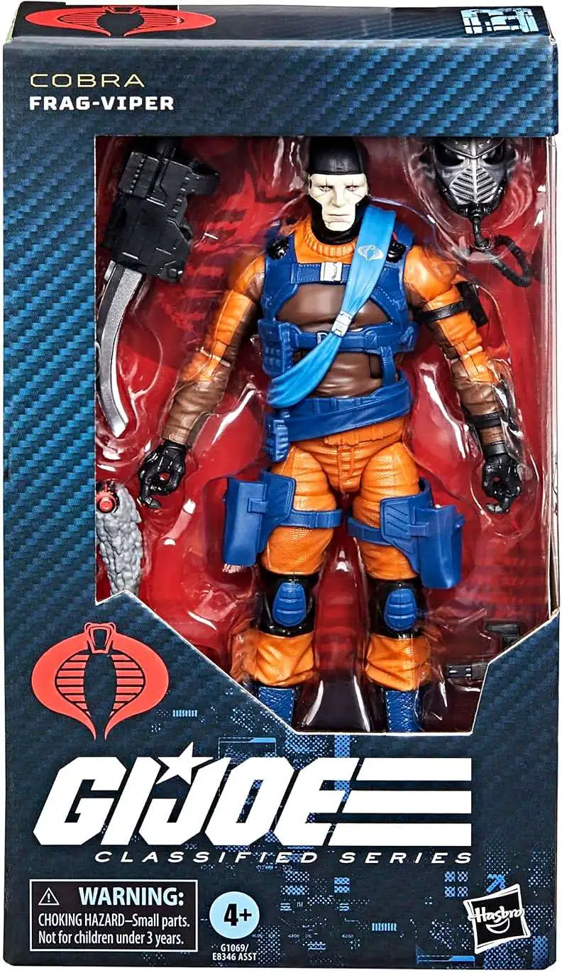 GI Joe Classified Series Frag Viper 6 Action Figure Cobra Hasbro Toys ...