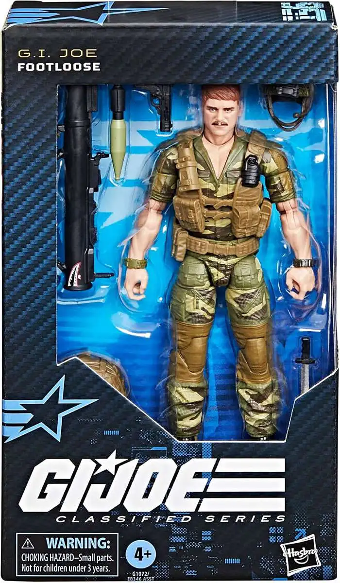 GI Joe Classified Series Footloose 6 Action Figure Hasbro Toys - ToyWiz