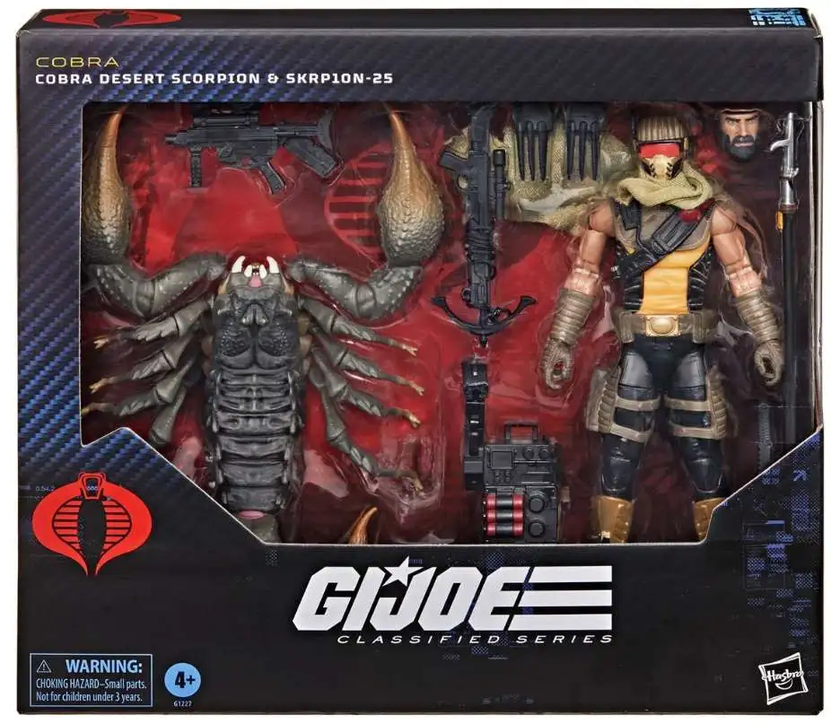 GI Joe Classified Series Cobra Desert Scorpion SKRP10N-25 6 Deluxe ...