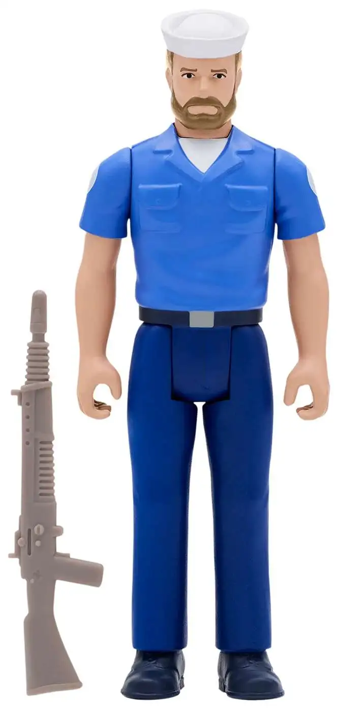 ReAction G.I. Joe Wave 2 Blueshirt Sailor with Beard 3.5 Action Figure ...