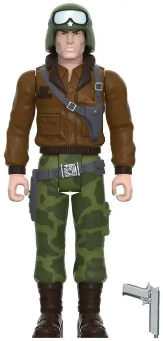 ReAction GI Joe GI Joe Wave 7 General Hawk 3.75 Action Figure Super7 ...