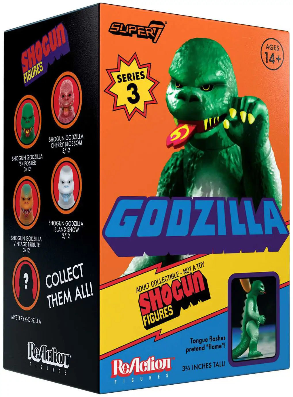 Godzilla Shogun TOHO Godzilla Kaiju Series 3 3.75 Mystery Pack 1 RANDOM ...