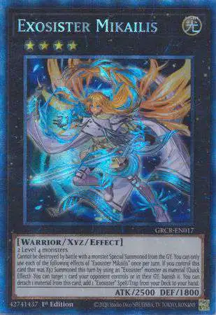 YuGiOh The Grand Creators Single Card Collector Rare Exosister Mikalis ...
