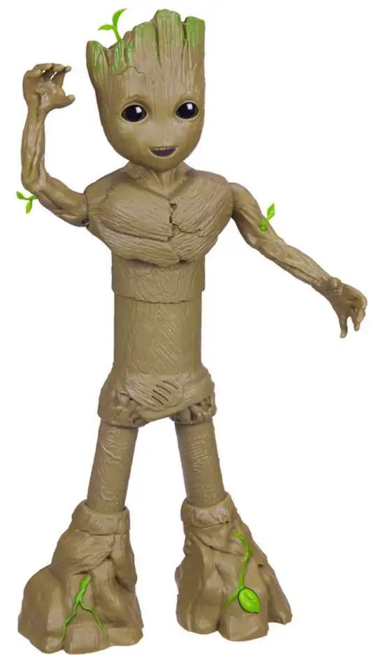 Marvel I Am Groot Groove N Grow Groot Action Figure Hasbro - ToyWiz