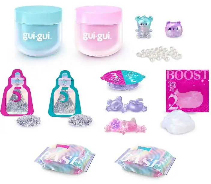 Gui-Gui Shimmer Slime Deluxe Set Exclusive Twin Pack The Most Beautiful ...