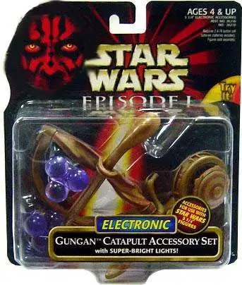 Star Wars Phantom Menace 1999 Episode I Basic Gungan Catapult Accessory ...