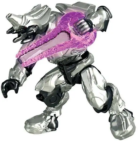 Mega Bloks Halo Loose General Elite Minifigure Silver Loose Toywiz