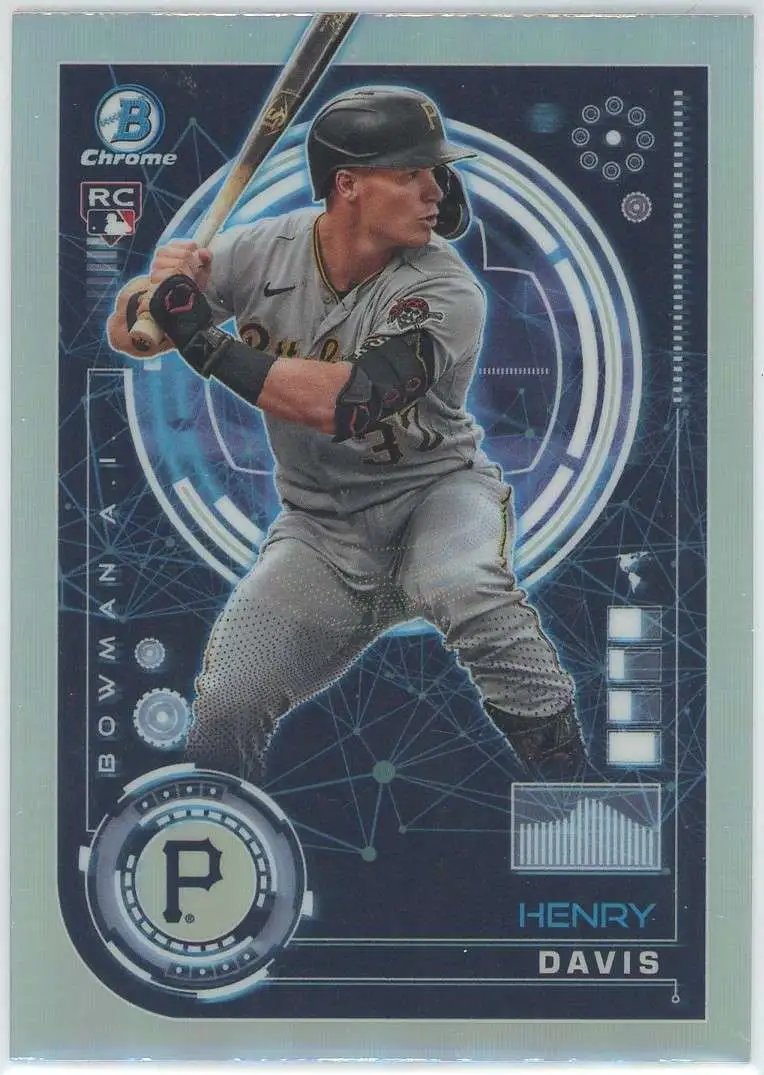 MLB Topps 2024 Bowman Baseball Single Card Bowman AI Henry Davis BAI-2 Rookie - ToyWiz