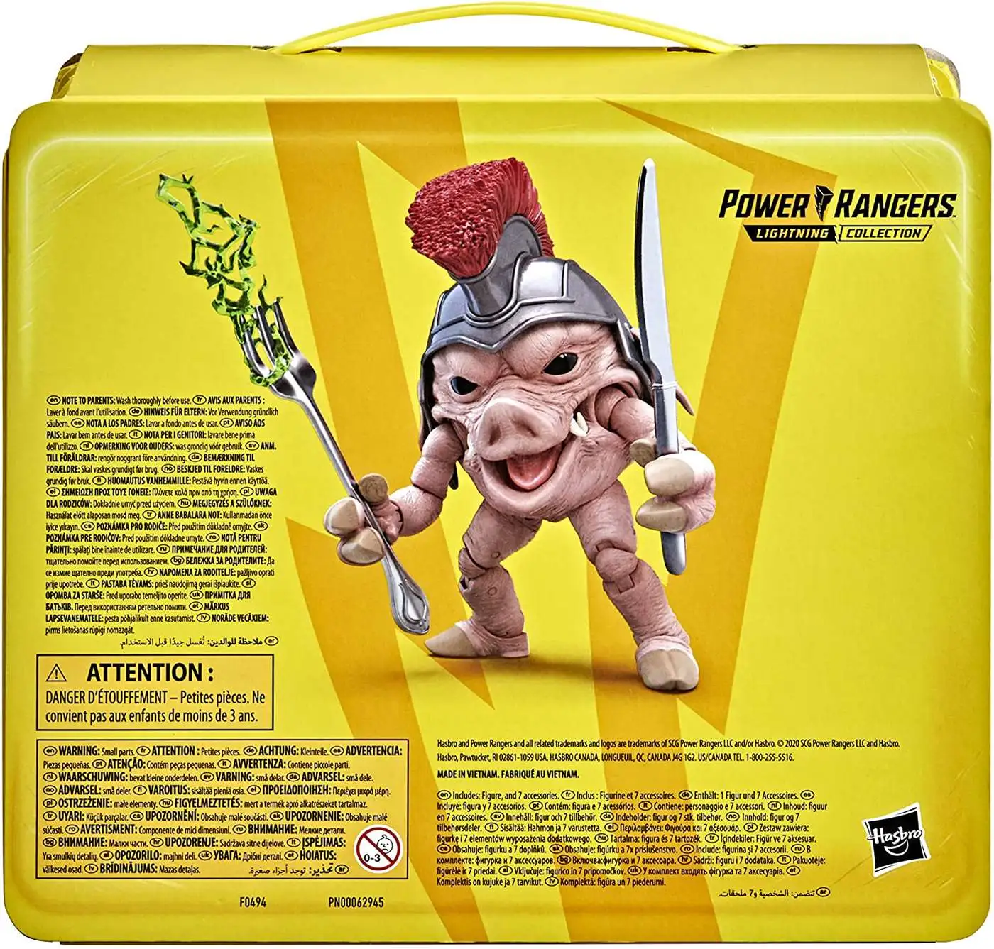 Power Rangers Mighty Morphin Lightning Collection Pudgy Pig Exclusive 6 ...