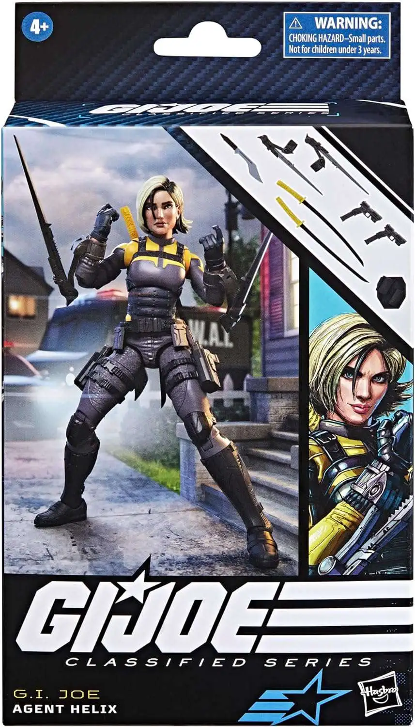 GI Joe Classified Series Agent Helix 6 Action Figure Hasbro Toys - ToyWiz