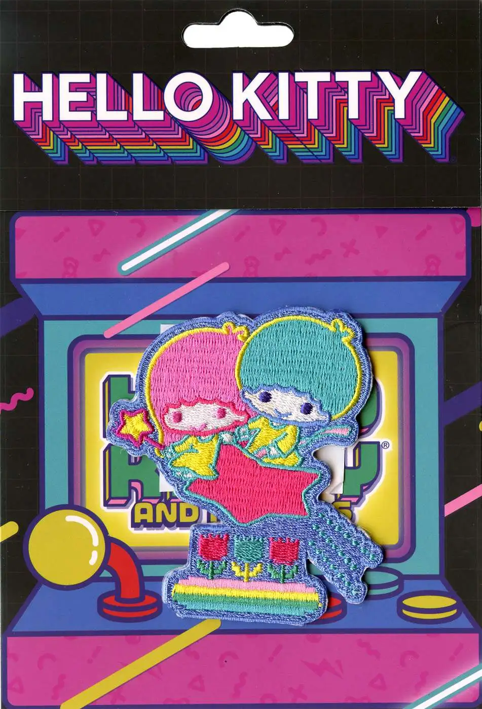 Sanrio Hello Kitty Friends Arcade Patch Series Lala Kiki 3.5 Patch ...