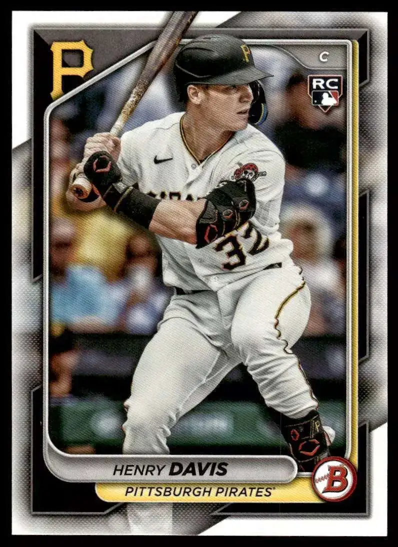 MLB Topps 2024 Bowman Baseball Single Card Henry Davis 61 Rookie - ToyWiz