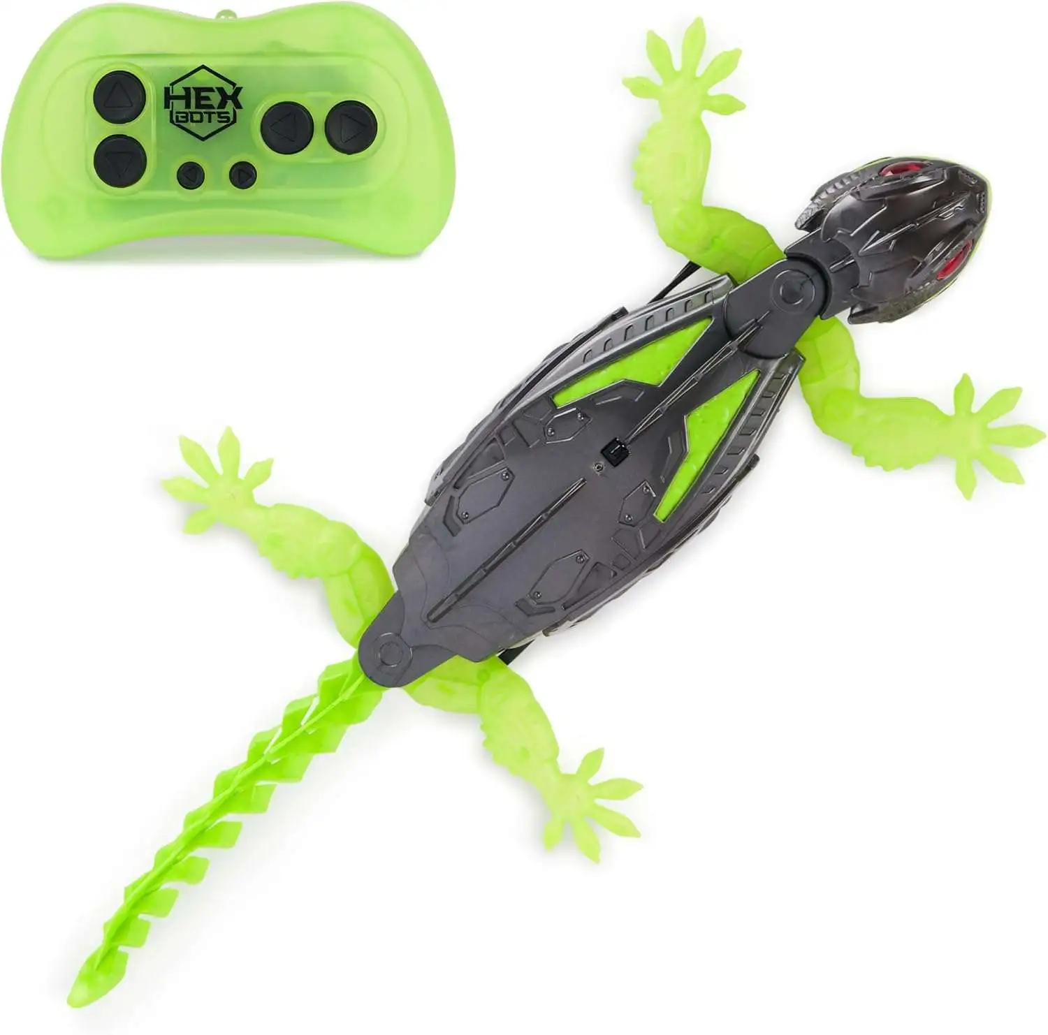 Hex Bots Wall Crawler Gecko Remote Control Figure Wall Climber Spin Master Toys Toywiz