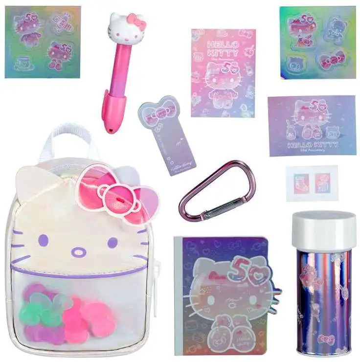 Hello Kitty Friends Real Littles Backpacks Hello Kitty Pack 50th ...