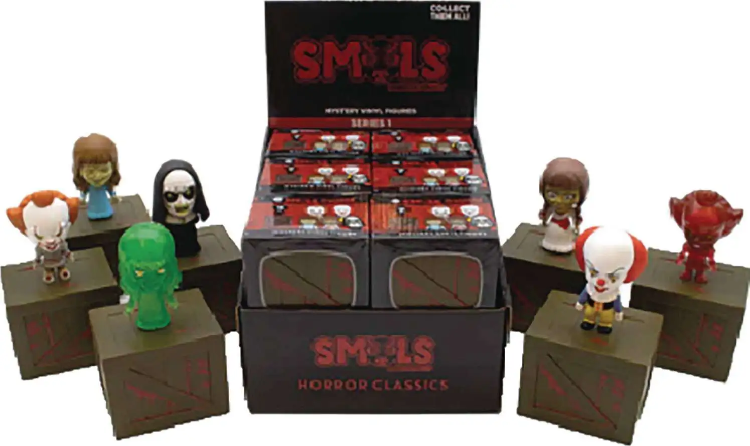 Horror Smols Wave 1 Horror Classics Blind Mini Box 12 Packs Culture Fly ...
