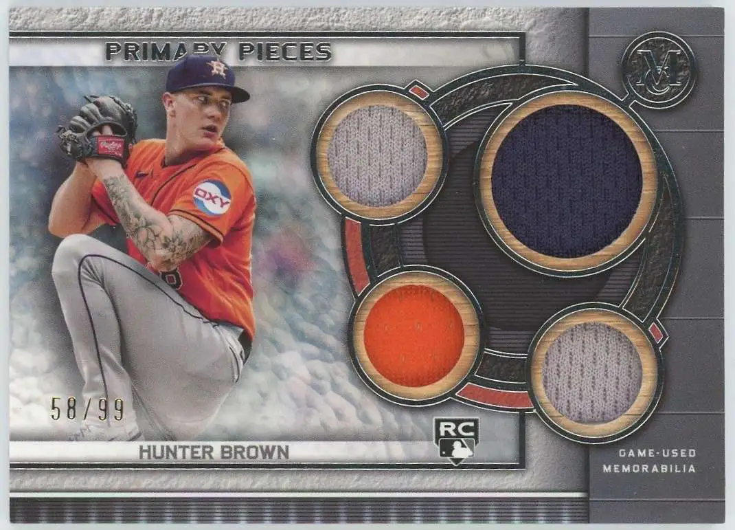 MLB 2023 Topps Museum Collection Single Card 5899 Hunter Brown SPPPQR ...