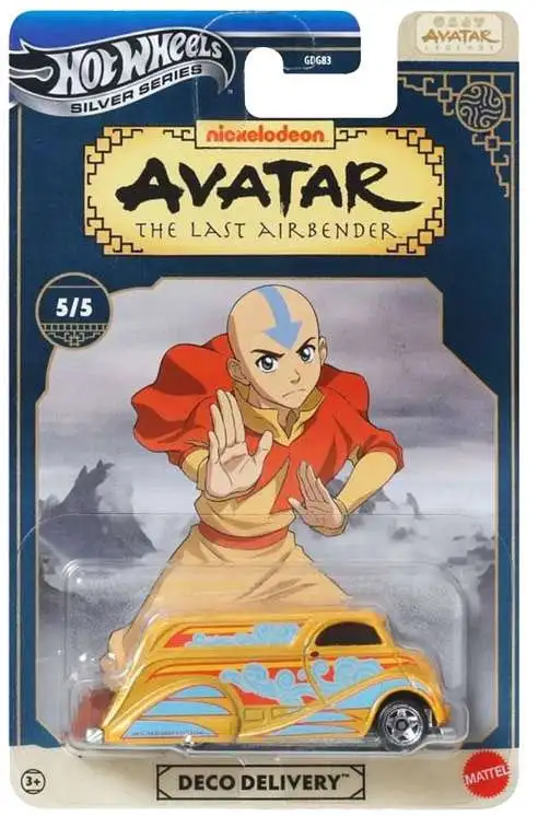 Hot Wheels Avatar the Last Airbender Silver Series Deco Delivery Die ...
