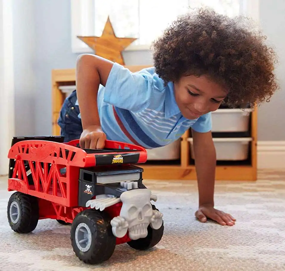 Hot Wheels Monster Trucks Monster Mover 164 Red Mattel Toys - ToyWiz