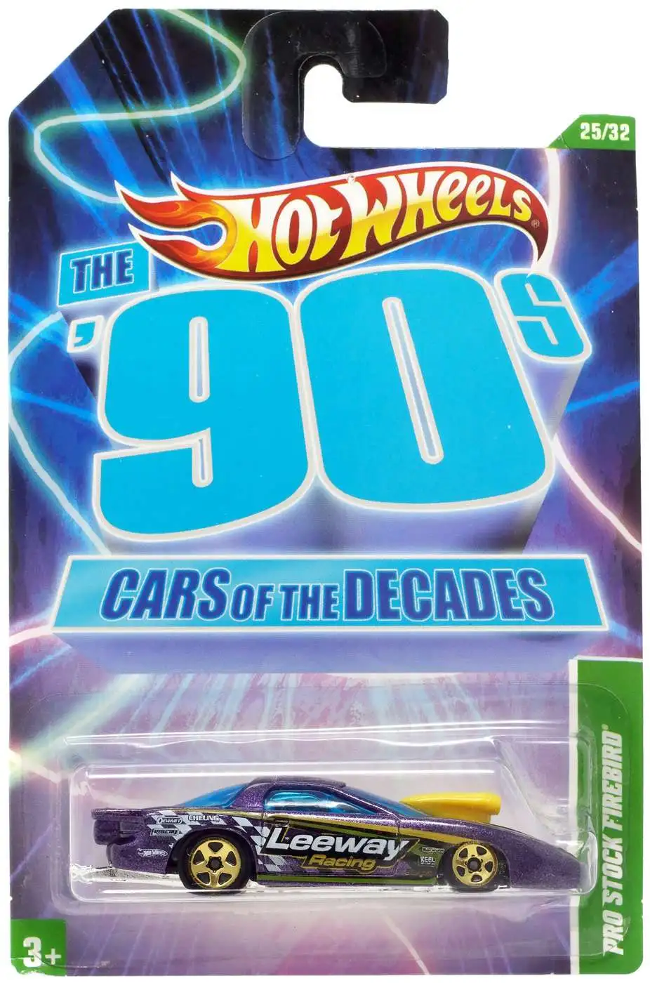 Hot Wheels Cars of the Decades The 90s Pro Stock Firebird Diecast Car ...