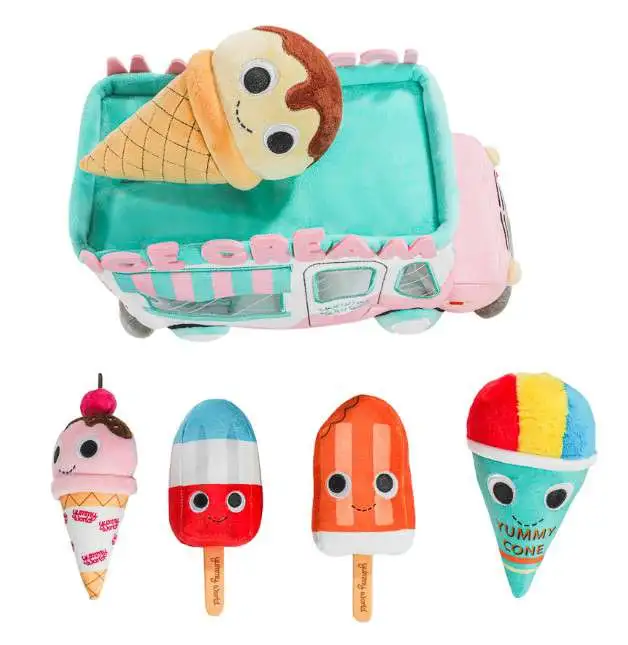 Yummy World Ice Cream Truck Interactive Plush Barry the Bombsicle ...