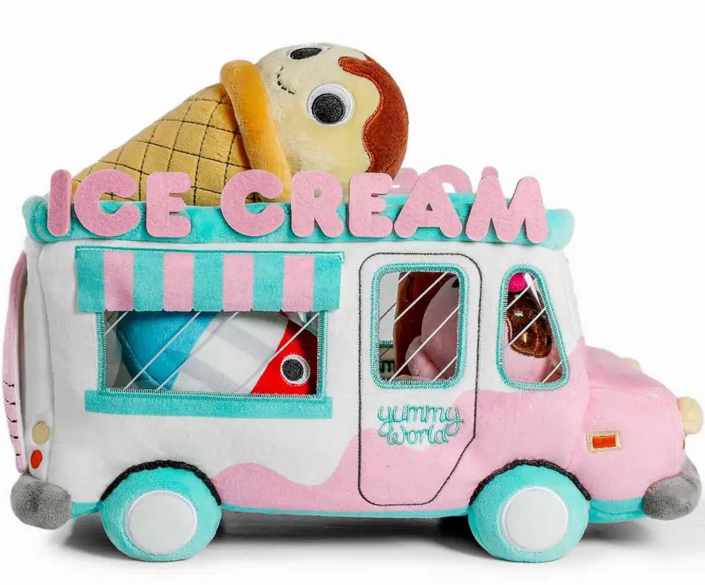 Yummy World Ice Cream Truck Interactive Plush Barry the Bombsicle ...